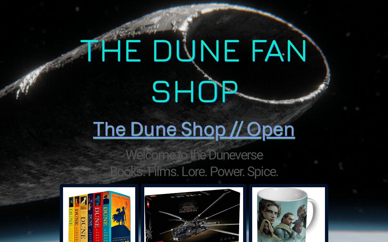 The Dune Fan Shop